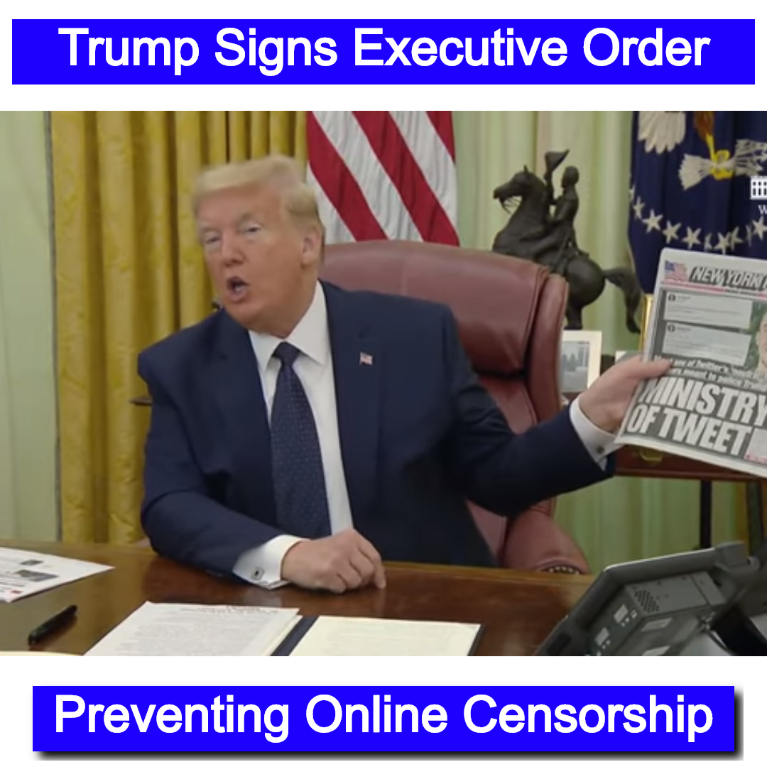 Trumps Executive Order Targeting Twitter and Facebook. #FreeSpeech ...
